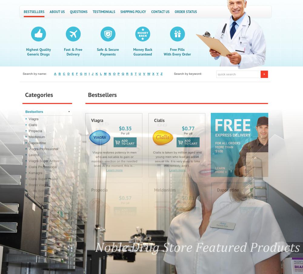 Noble Drug Store Review – Fake Information